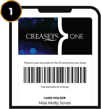 One Card App - Creaseys